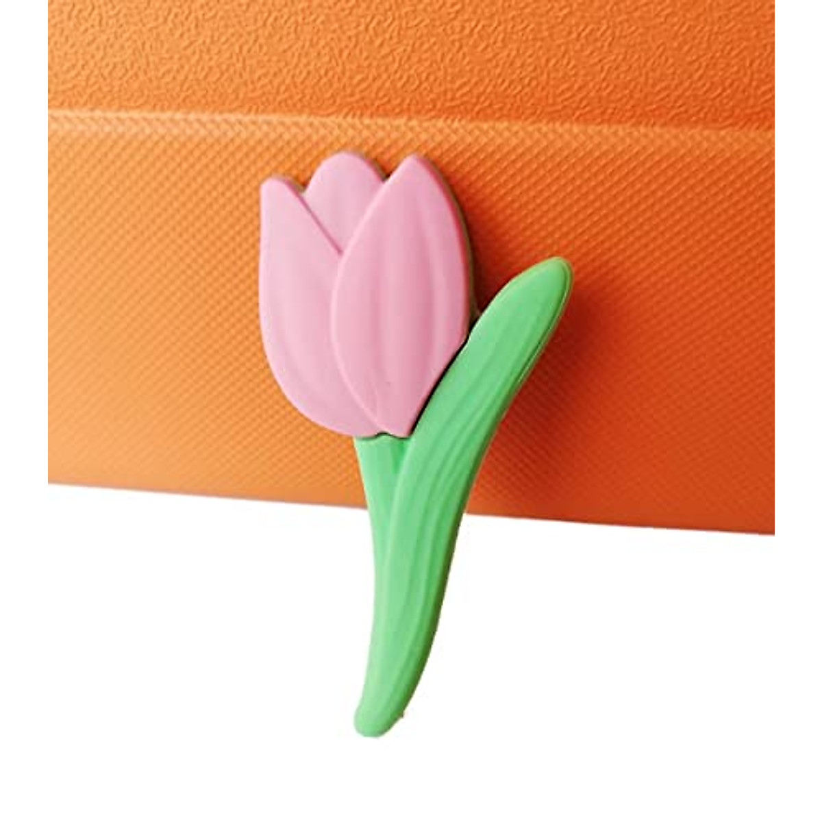 Sexyppl Tulip Charms for Bogg-Bags Cartoon Tulip Decorative Charms for Totes Flower Charm Accessories for Beach Totes-1Pack (Crimson)