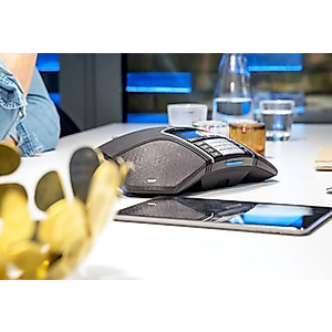 Konftel, Sip Conference Phone, Konftel 300wx IP, Cordless, Includes Sip Dect Base, Dectgap t-iq, 60h Talktime, Expandable, Voipnetwork (Rj-45) (854101078)