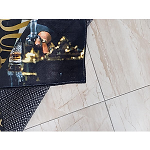 Scarface Rug, Tony Montana Rug, Fan Rug, Themed Rug, Custom Gift Unique, Home Decor, Area Rug, Gift for Him, Patterned Rug, Non Slip Rug rughouse34_313.5 (47”x70”)=120x180cm