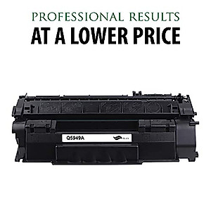 Premium Ink&Toner | Re-Manufactured Toner Cartridge Replacement for Q5949A(Universal with Q7553A) – Standard Yield Laser Printer Cartridge Compatible with Canon, HP