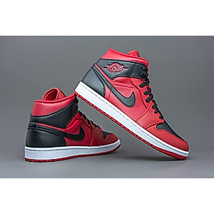 Jordan Mens 1 Mid 554724 660 Reverse Bred - Size 8