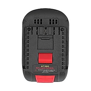 Battery Adapter MT18BS 18V Temperature Resistance Power to for Bosch Lithium Battery Tool