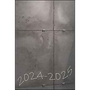 Planner notebook with calendar 2024-2025 | Architectural panels | two years plus 6 months