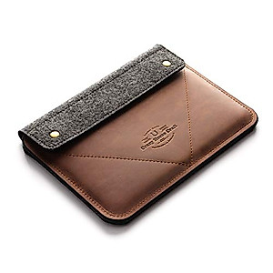iPad Pro 12.9 inch leather case | Classic Brown, iPad Pro 11″ iPad 10.2 sleeve, Apple pencil pocket/holder handmade Crazy Horse leather, NEW 2020 iPad Air 10.9 inch tablet, cover/Crazy Horse Craft