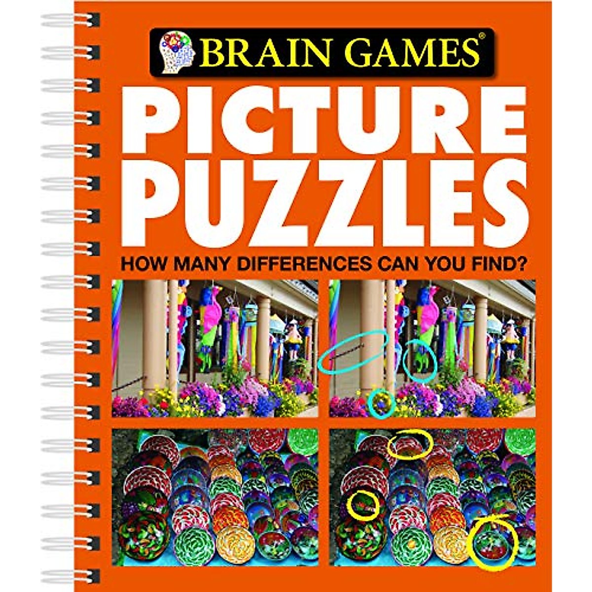 Brain Games - Picture Puzzles #5: How Many Differences Can You Find? (Volume 5)