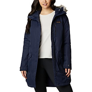 Columbia Women's Suttle Mountain Long Insulated Jacket, Dark Nocturnal, 2X Plus