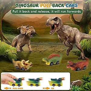 Nicmore Dinosaur Truck Toddler Toys Car: Toys for 2 3 4 Year Old Boy 5 in 1 Carrier Transport Toys for Kids Age 2-3 2-4 | 18 Months 2 Year Old Boy Girl Birthday Gifts