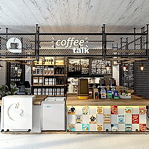 Koolmore 26 inch Commercial Ice Cream Dipping Cabinet Display Case, 4 Large Displayed Tubs, 2 Storing Tube, Sliding Glass Door, Rolling Wheels and Lockable Breaks [5.7 Cu. Ft.] (KM-ICD-26SD) White