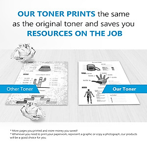 48A Toner Cartridge Black 1-Pack (with Chip) Replacement for HP48A Toner Black Cartridge 48A CF248A Toner Cartridge to use with Laser Pro M15a, M15w; MFP M28a, M29w; MFP M30w, M31w Printer Ink