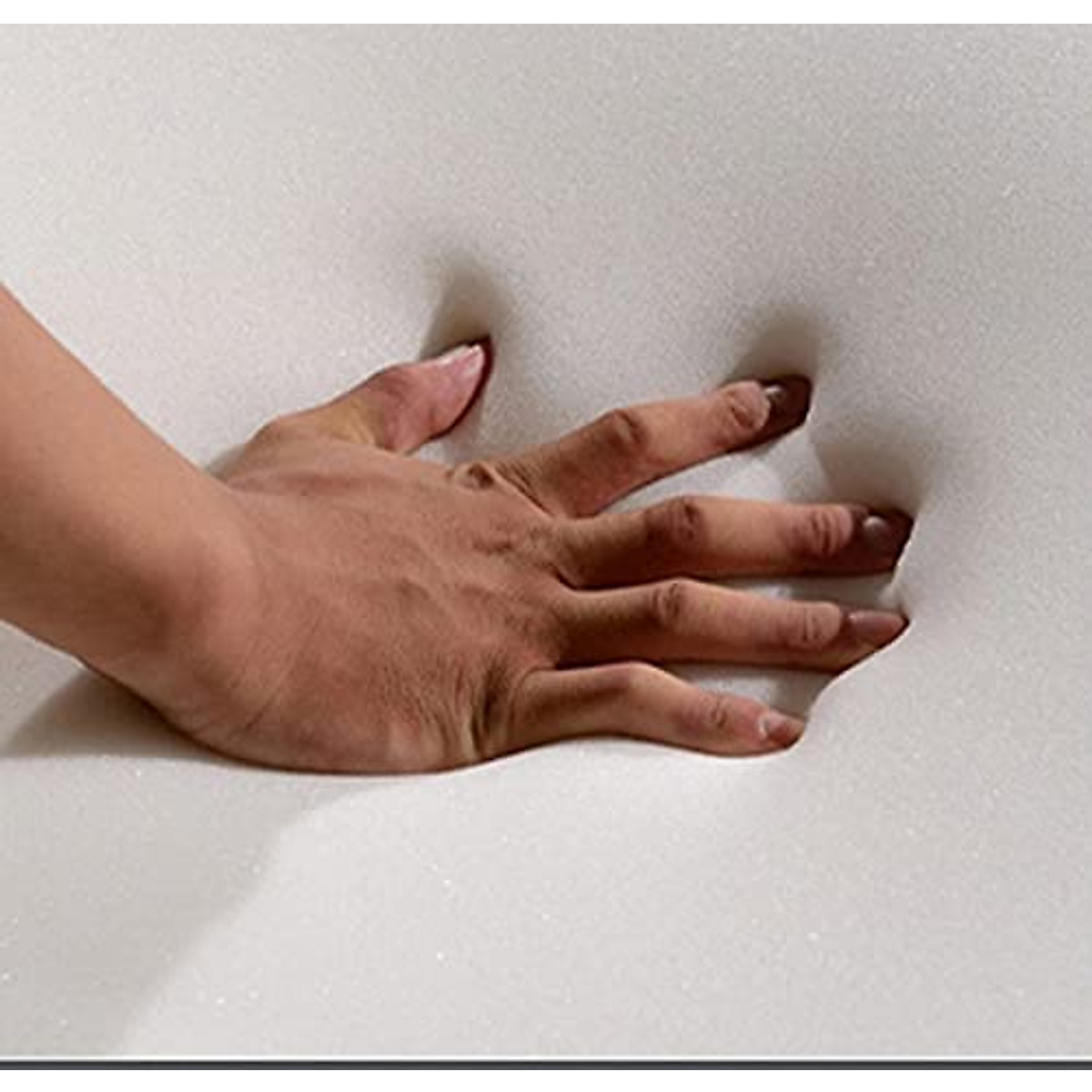 Hruile 2 3 Seater Garden Long Bench Cushion Pad Mat with Fixing Ties, 5cm Thick Bench Seat Cushion Pad, Waterproof Seat Pad for Outdoor Patio Furniture Swing Chair, Blue, 60x30cm