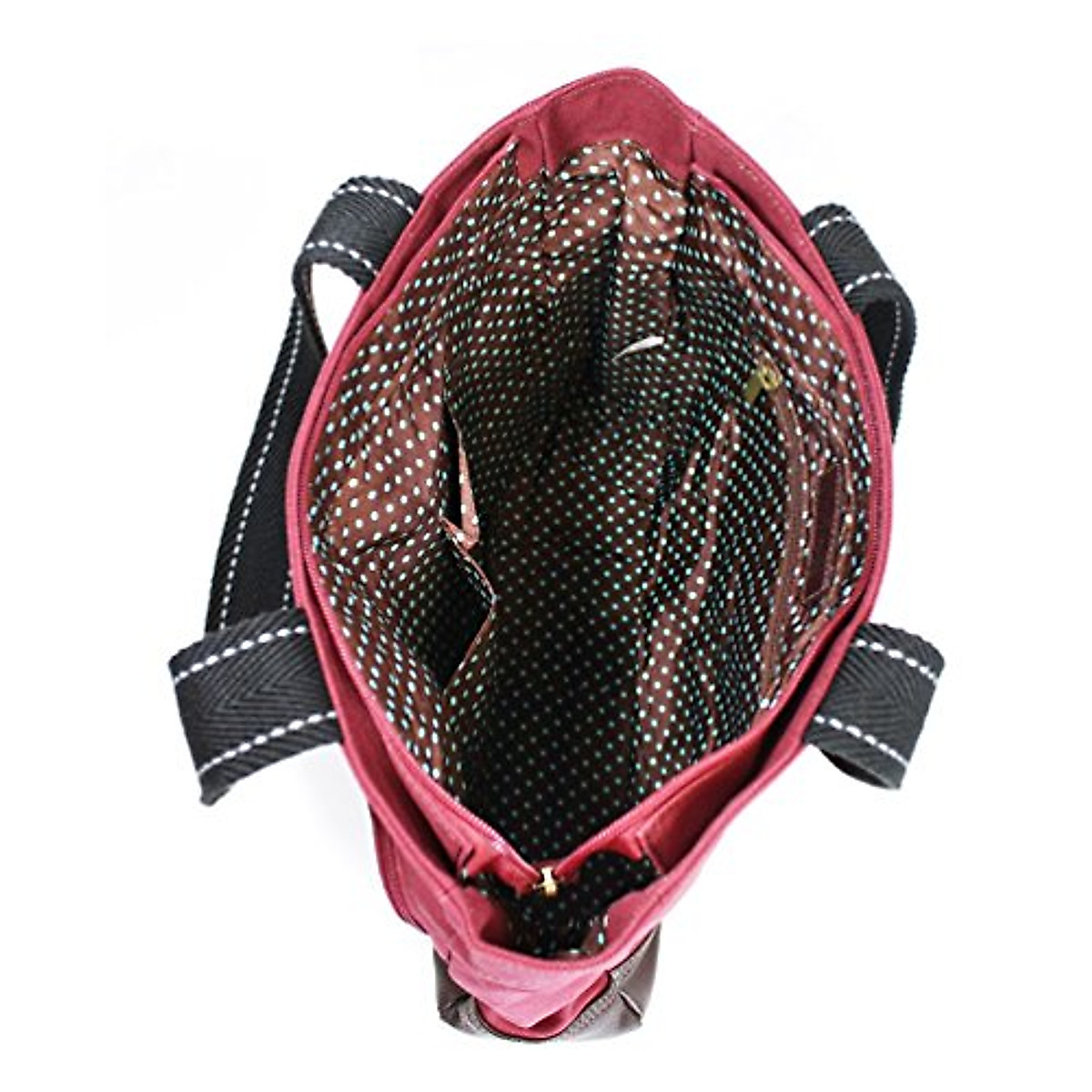 Chala Toffy Dog Pocket Tote Shoulder Bag - Dog Lovers Gifts Dog Mom