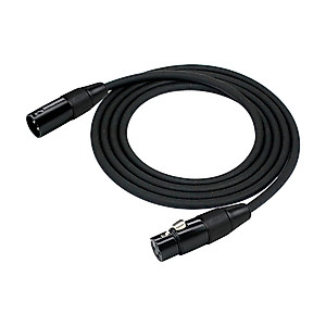 KIRLIN Cable MPC Microphone Cable, XLR, Black, 6FT (MPC-270PB-06/BK)