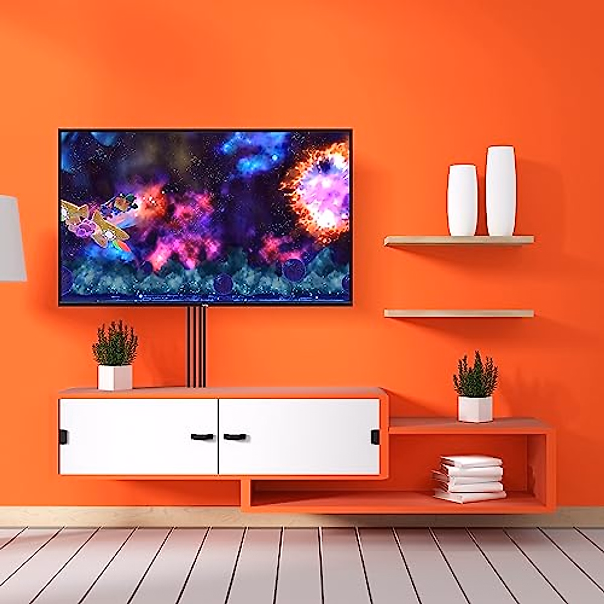 TCL 32S331 32-Inch HD LED Smart TV Includes Wall Mount (No Leg Stands) (Renewed)