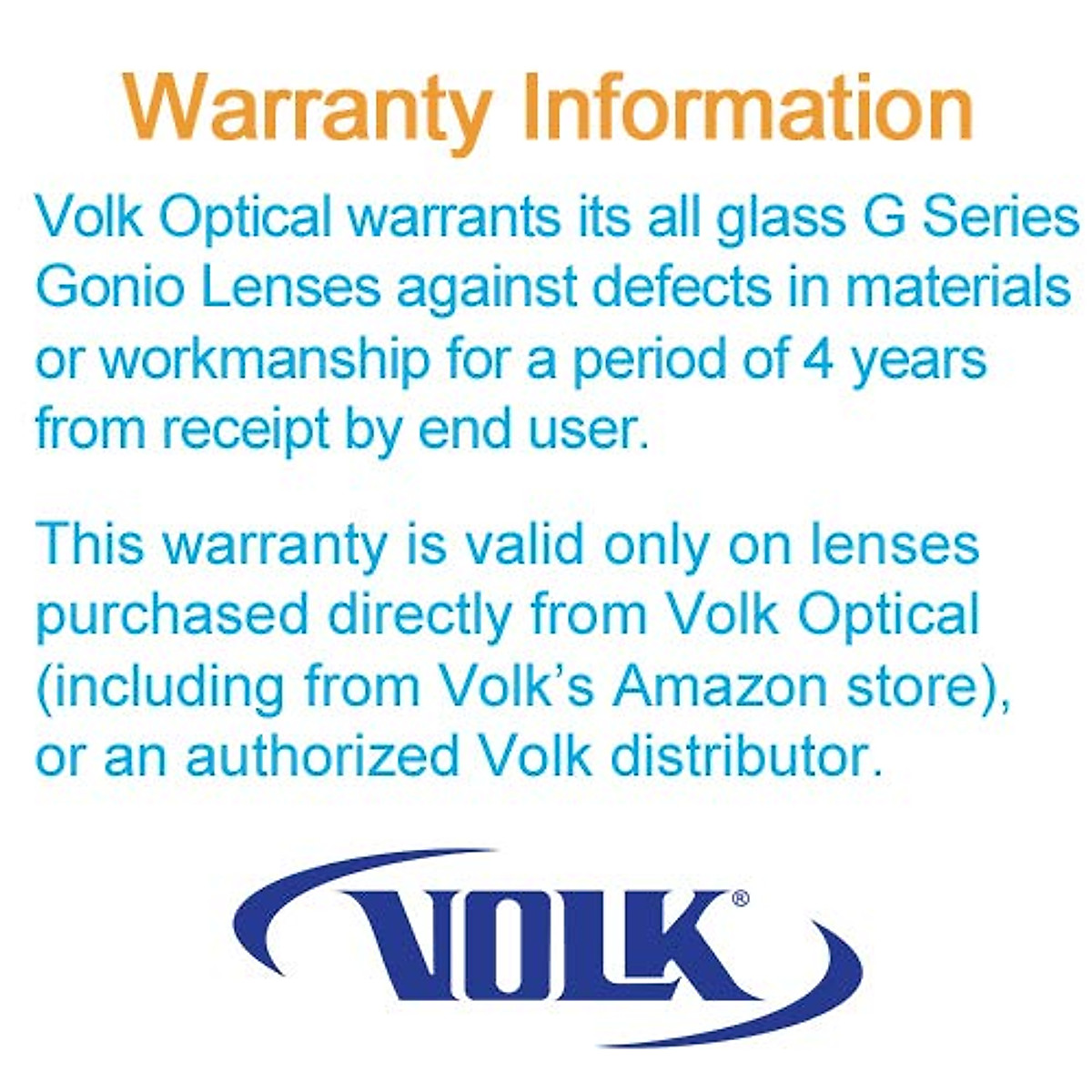 Volk G-4 Gonio Lens - Numerous Contact Type, Handle and Ring Size Options (G-4 High Mag Gonio, No Flange, 2-in-1 Handle)