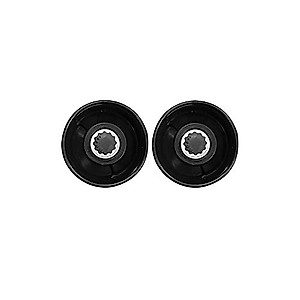 Kalorik Electric Gravity Salt and Pepper Grinder, PPG 44892, Automatic Stainless Steel Spice Grinder Easy Tilt and Grind, Stainless Steel.