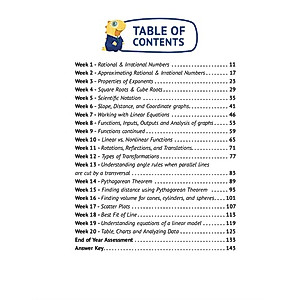 8th Grade Common Core Math: Daily Practice Workbook | 1000+ Practice Questions and Video Explanations | Argo Brothers (Next Generation Learning Standards Aligned (NGSS))