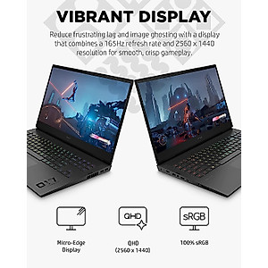 HP OMEN O17 17.3" 165Hz Gaming Laptop, Intel 12th Core i7-12700H, 64GB DDR5 RAM, 4TB PCIe SSD, NVIDIA GeForce RTX 3070Ti, RGB Backlit Keyboard, Win 11 Pro, Shadow Black, Hotface DVD-RW USB Hub