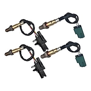 KUHTYB Oxygen Sensor 234-5060 234-4835 O2 Sensor Upstream Downstream Compatible with NISSAN ARMADA 2006-2005 5.6L, PATHFINDER 2004 5.6L, TITAN 2006-2004 5.6L Replacement for SG1570 SG1659 (4PCS)
