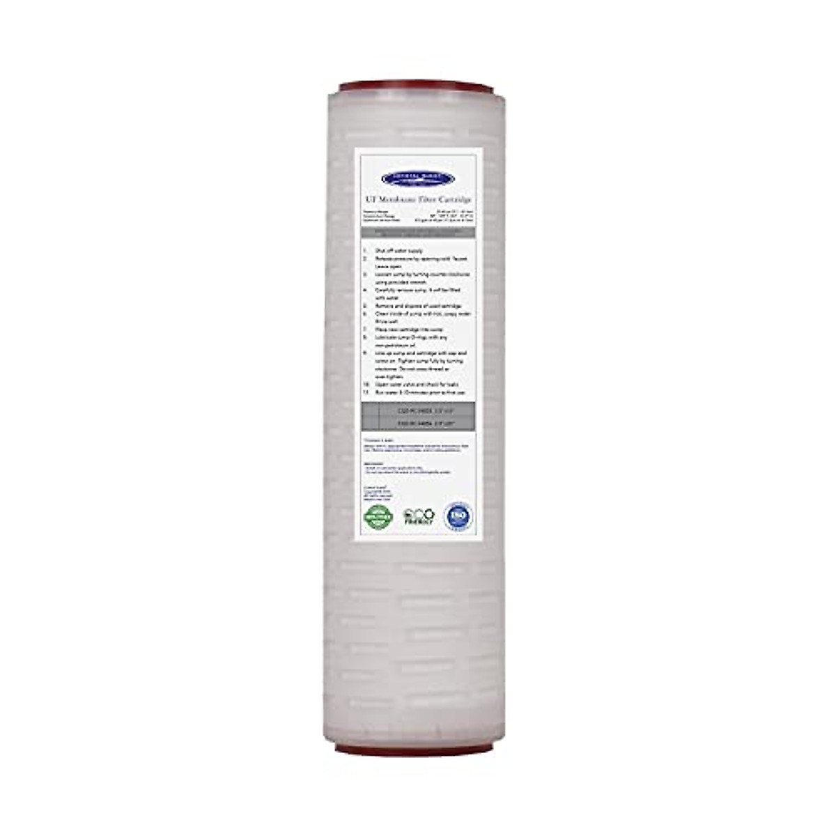 Ultrafiltration (UF) Water Filter Membrane | 2-7/8" x 9-3/4" | CQE-RC-04055 | Crystal Quest