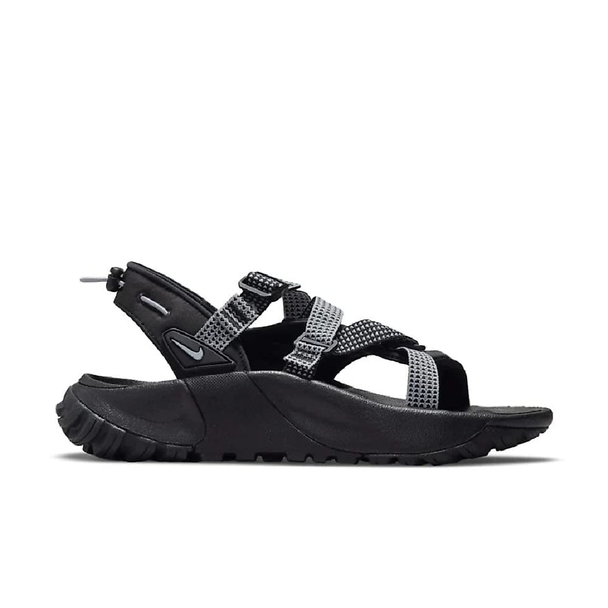 Nike Women's Oneanta Sandals, Black/Pure Platinum/Wolf Grey, 6