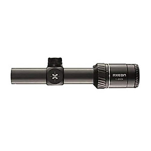 AXEON Optics 1-6x24mm Tactical Rifle Scope, Black, One Size