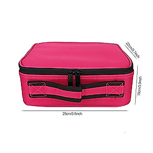 Cosmetics Bag Professional Portable osmetic Brush Organizer Nail Tool Storage Case Multi-Function for Train Case for Woman for Home for Salon