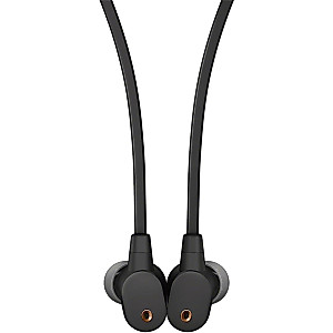 Sony WI-1000XM2 Industry Leading Noise Canceling Wireless Behind-Neck in Ear Headset/Headphones with mic for phone call with Alexa Voice Control, Black