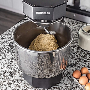 Häussler Alpha Spiral Dough Mixer, Charcoal, 9 Quart