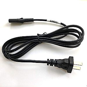 New Power Cord Cable for Xbox One S Slim Game Console Xbox One X Game Console 2 Prong AC Wall Charger Replacement