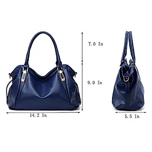 Dobsion womens purses and handbags bags coach crossbody tote cross body bag purses for women handbags for women women's crossbody handbags shoulder bag bags for women handbag Blue