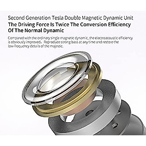 KZ ZS10 Pro 4BA+1DD in Ear Monitor Earphone 5 Driver HiFi Metal Earbuds Headphone Noise Cancelling IEM Earphone with 2 Pin Detachable Cable