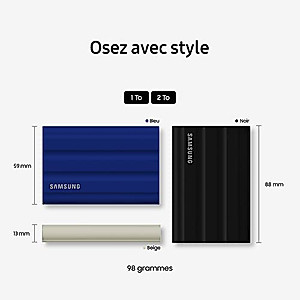 SAMSUNG T7 Shield External 1 TB USB 3.2