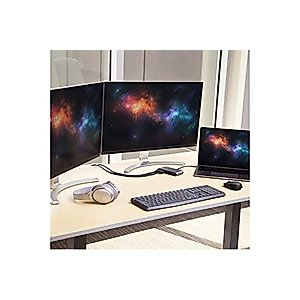 StarTech.com Dual 4K Monitor Mini Thunderbolt 3 Dock with HDMI - Mac & Windows Docking Station - Discontinued, Limited Stock, & Replaced by TB3DKM2HDL (TB3DKM2HD)