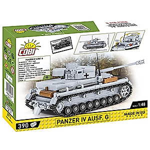 COBI Historical Collection World War II Panzer IV AUSF. G Tank