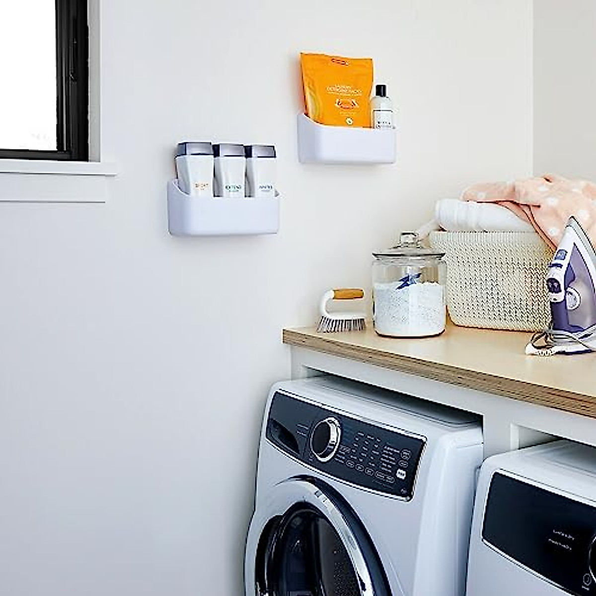 Command Large Organizing Caddy, Organize Damage-Free, Heavyweight Hanging up to 10lbs