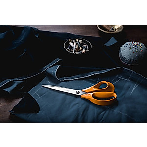 Fiskars Dressmaking Scissors, one size, Orange