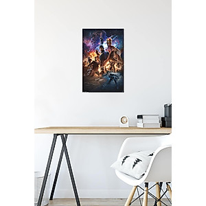 Trends International Marvel Cinematic Universe - Avengers - Endgame - Space Wall Poster, 14.725" x 22.375", Premium Unframed Version