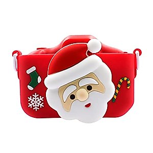 SUMDUINO Mini Kids Camera, HD Digital Camera Toy, Christmas Holiday Birthday Gift, Cute Portable Camera with Silicone Cover