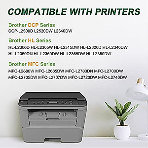 CAVDLE 4 Packs Compatible Toner Cartridge Replacement for Brother TN660 TN630 for use with Brother HL-L2300D HL-L2320D HL-L2340DW HL-L2360DW HL-L2380DW MFC-L2700DW MFC-L2720DW DCP-L2540DW