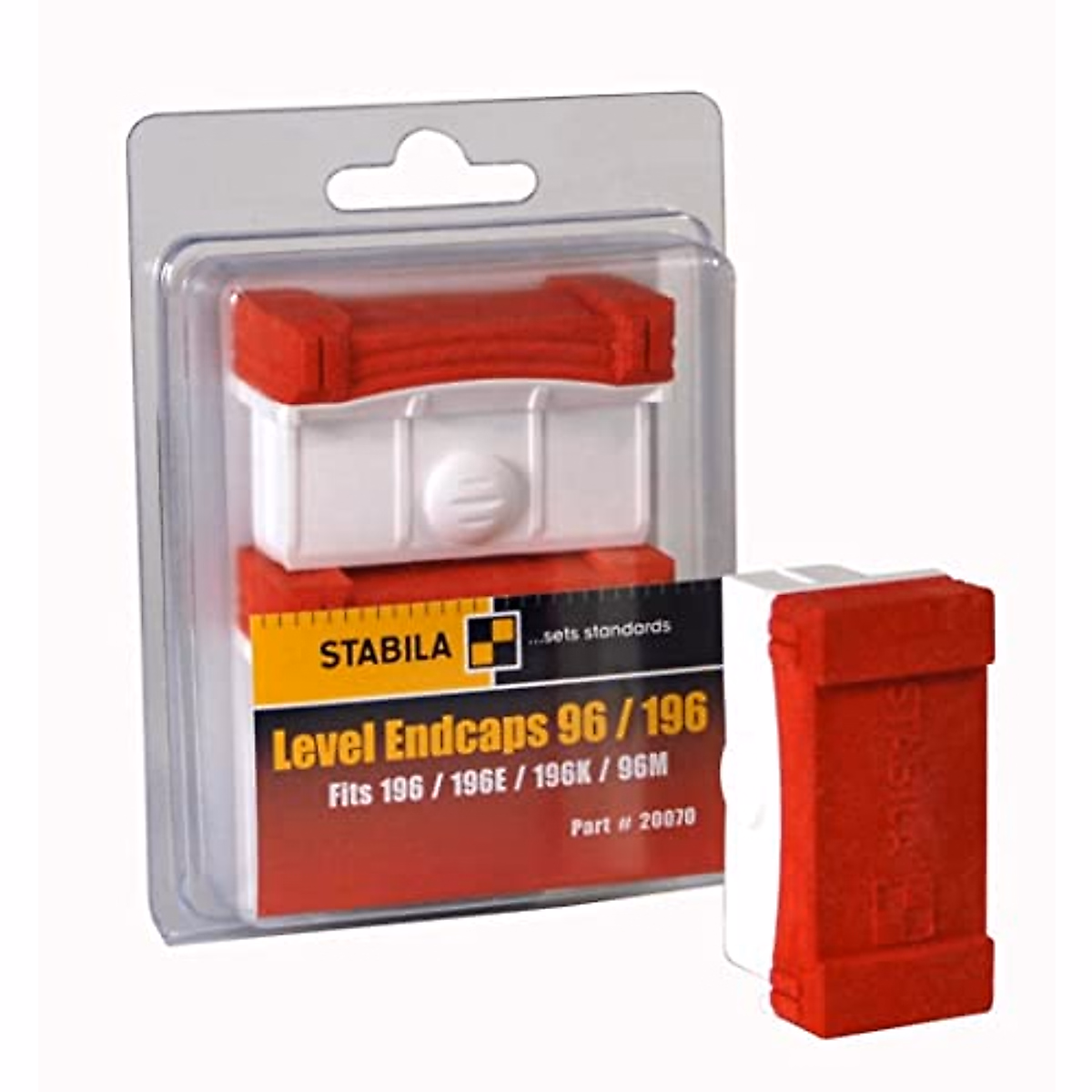 Stabila 20070 End Caps (2) for Type 196/96M Levels