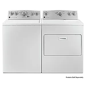 Kenmore 29" Front Load Electric Dryer with Wrinkle Guard and 7.0 Cubic Ft. Total Capacity, White