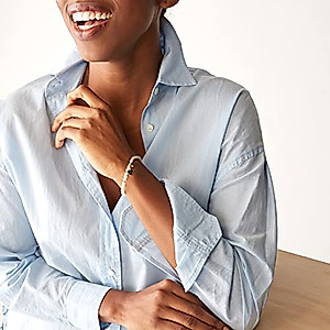 Fossil Women's Rose Gold-Tone Beaded Bracelet, Color: Rose Gold (Model: JA6922710)