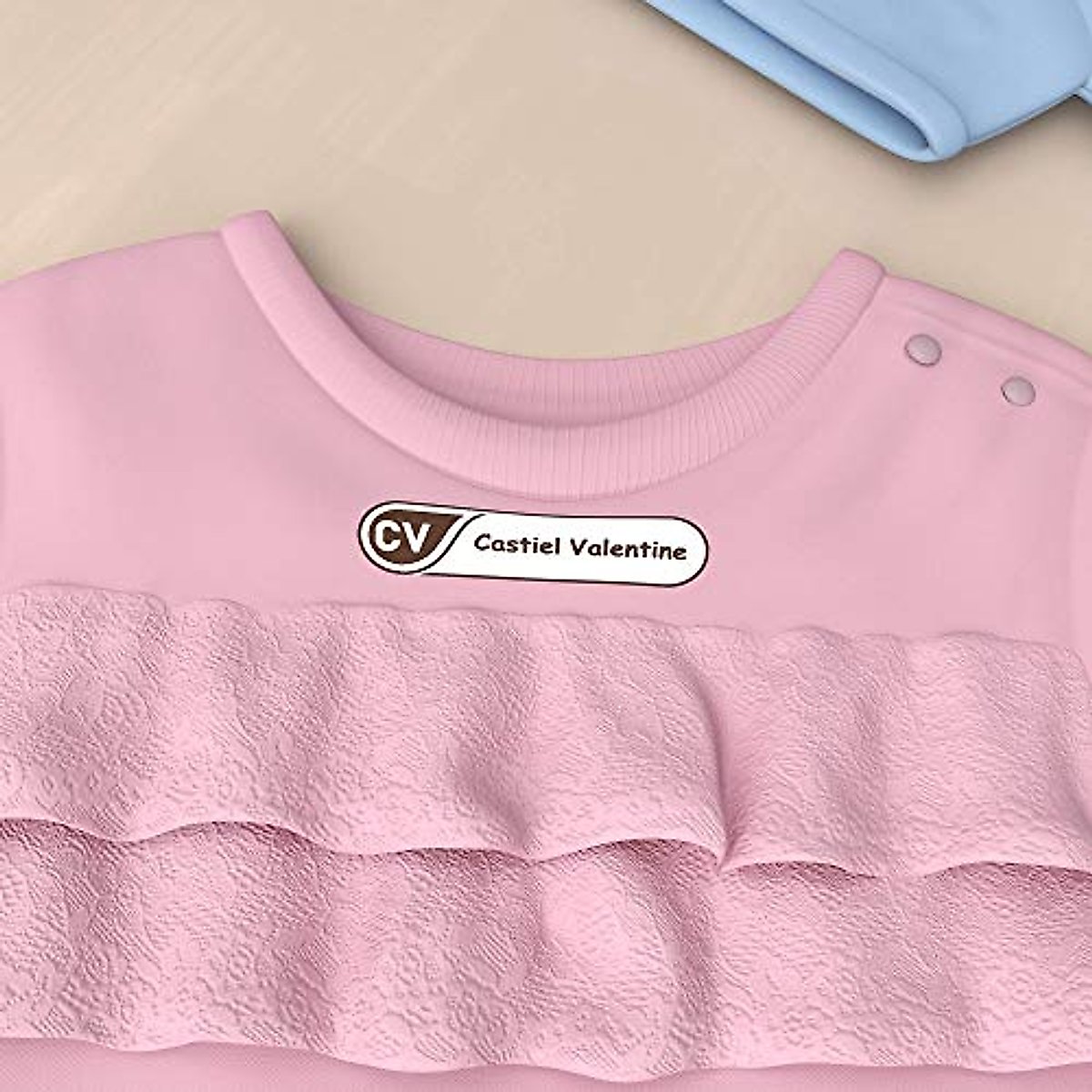 All-purpose, Custom Name Labels, Name And Initials, Multiple Colors And Sizes, Waterproof, Microwave And Dishwasher Safe, Washer And Dryer Safe, Custom Name Label For Camp, Custom Name Label For Kids