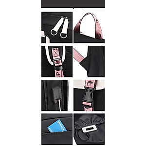 COSABZ Anime Cross my body Himiko Toga Backpack Nylon School Bags Laptop Bag Shoulder Bag Travel Bag Girls (2,)