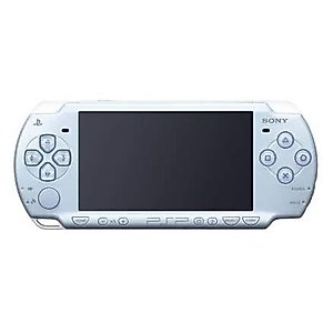 Sony Playstation Portable (PSP) 2000 Series Handheld Gaming Console System (Pearl Baby Blue)(Renewed)