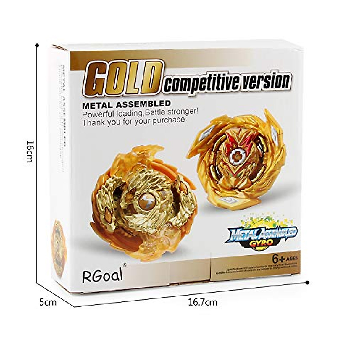 NIN Battle Burst Fusion Grip Gyro Top Set /Cho-Z Achilles.00DM/Ace Dragon. St. Ch with 4D Launcher