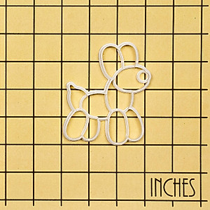 Balloon Dog cookie cutter, 1 piece - Bakerlogy