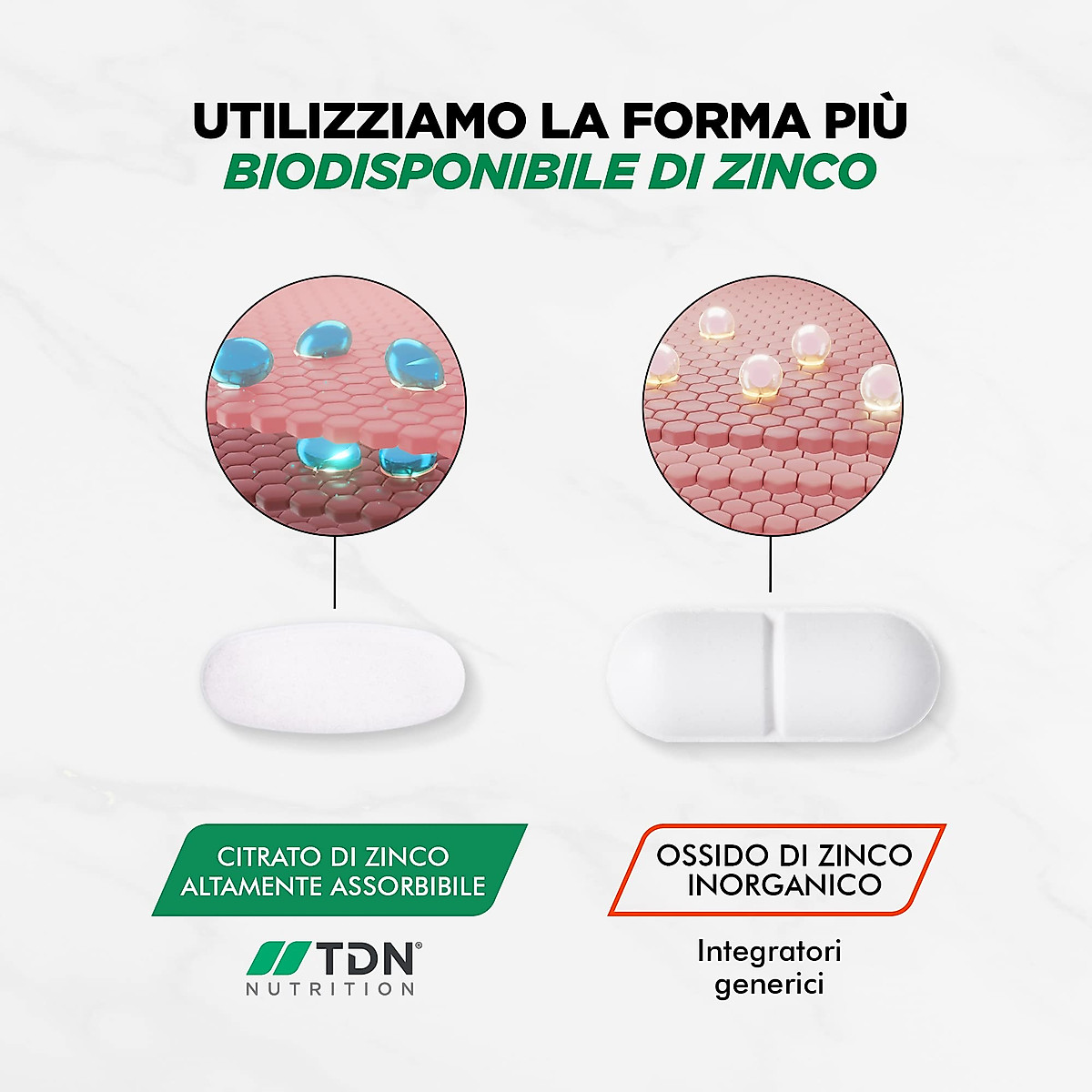 Calcium and Vitamin D Supplement - 180 Tablets - High Strength 1000mg Calcium Complex with Vitamin D3 Plus, Magnesium, Zinc and Vitamin C - Supports Bones, Cartilage and Muscle - Osteo Supplements