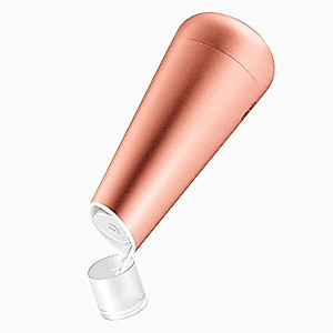 Quip Refillable Mouthwash Starter Kit, 4X Concentrate, Alcohol-Free, Kills Bad Breath Germs, Helps Prevent Cavities, Mint - Copper Metal, 1, 4.0 Fl Oz (920-00116)