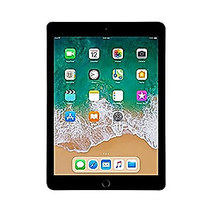 Apple iPad (5thGEneration) Wi-Fi, 128GB - Space Gray (Renewed)